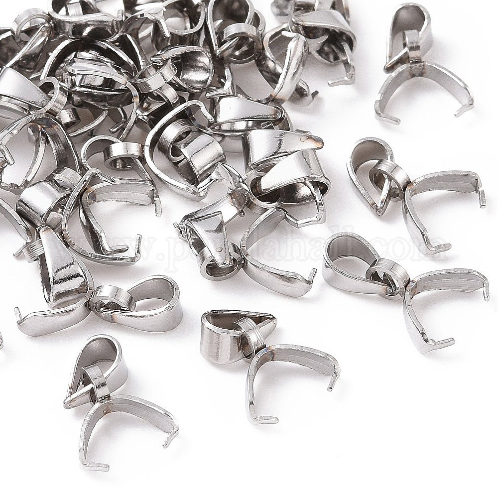 Wholesale Tarnish Resistant 304 Stainless Steel Ice Pick Pinch Bails ...