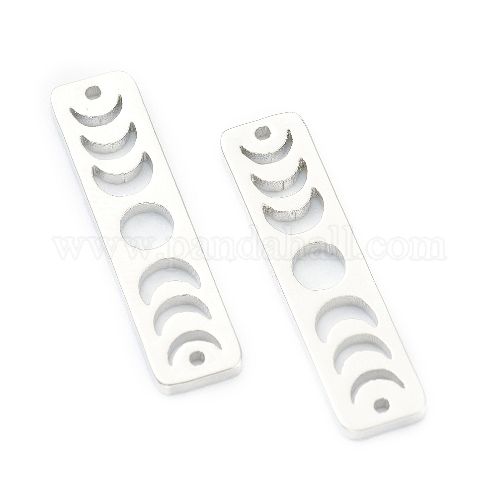 Wholesale Brass Moon Phase Bar Links - Pandahall.com