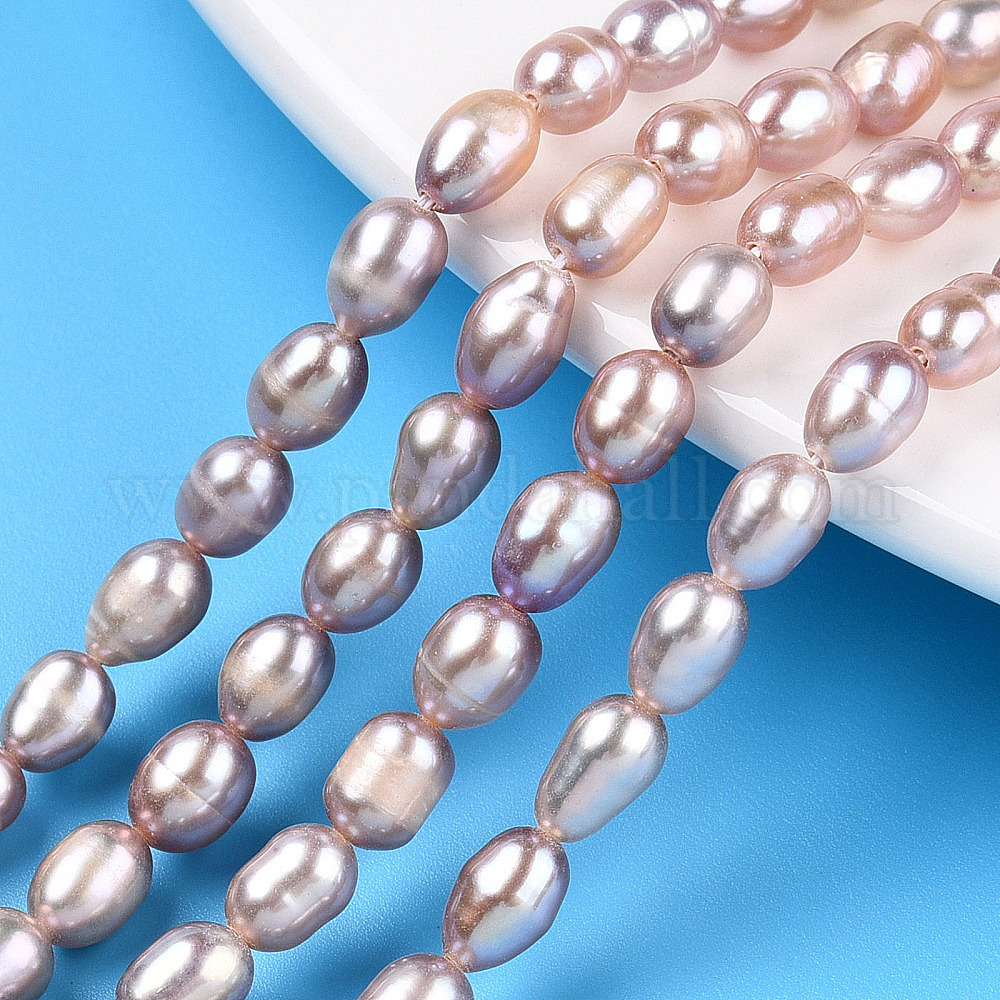 Wholesale Natural Cultured Freshwater Pearl Beads Strands - Pandahall.com