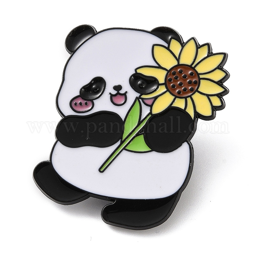 Wholesale Panda Theme Enamel Pins - Pandahall.com