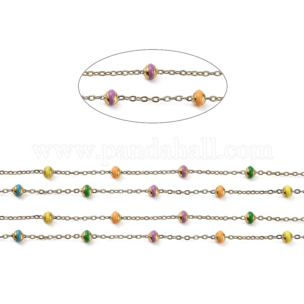 Wholesale Ion Plating(IP) Stainless Steel Satellite Chains - Pandahall.com