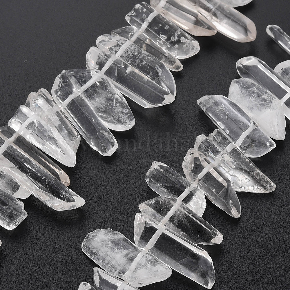 Wholesale Natural Quartz Crystal Beads Strands - Pandahall.com
