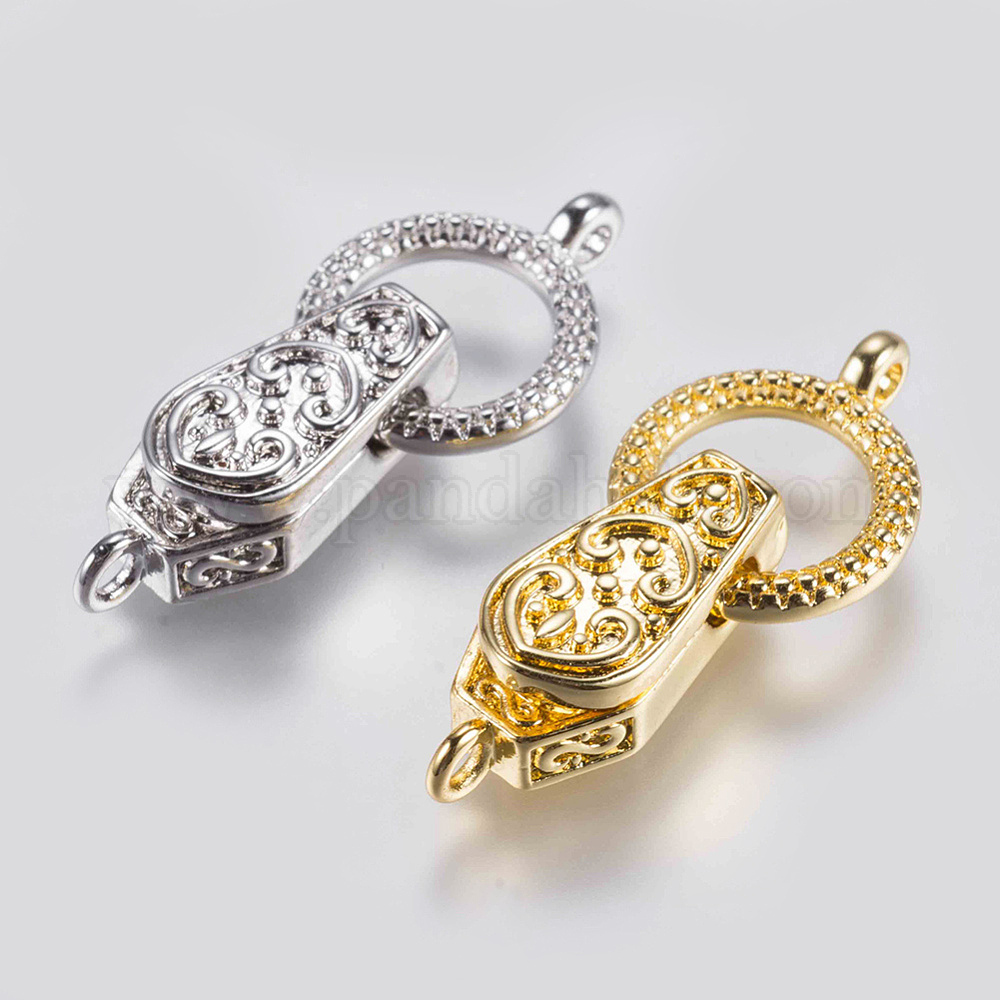 Wholesale Brass Fold Over Magnetic Clasps - Pandahall.com