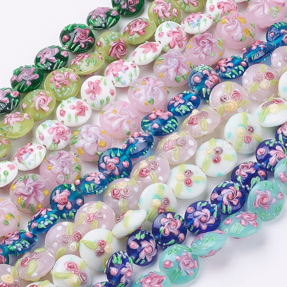 Wholesale Handmade Bumpy Lampwork Beads Strands - Pandahall.com