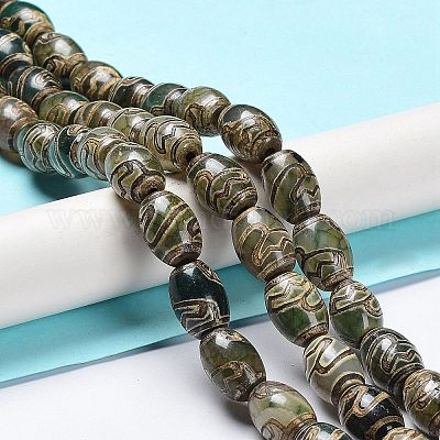 Wholesale Tibetan Style dZi Beads Strands - Pandahall.com