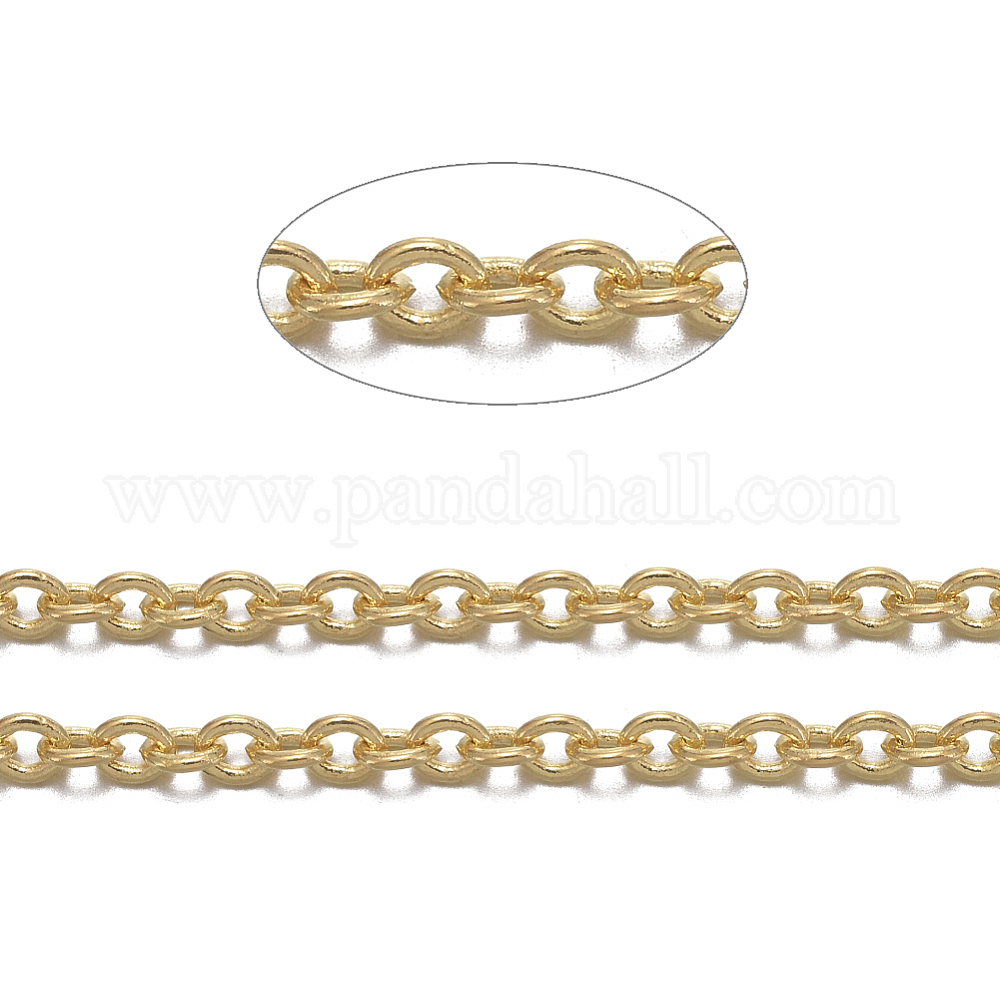 Wholesale Brass Cable Chains - Pandahall.com