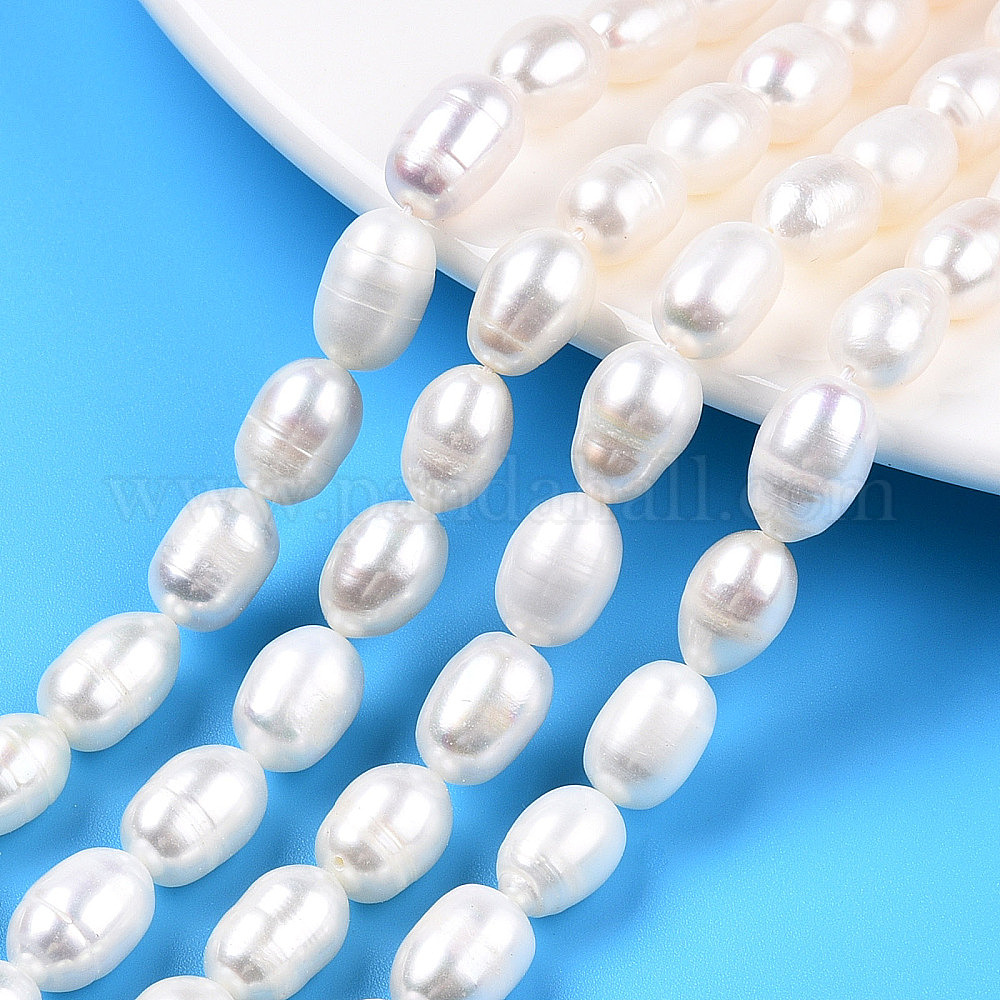 Wholesale Natural Cultured Freshwater Pearl Beads Strands - Pandahall.com