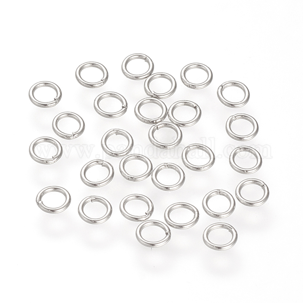 Wholesale Tarnish Resistant 304 Stainless Steel Round Rings - Pandahall.com