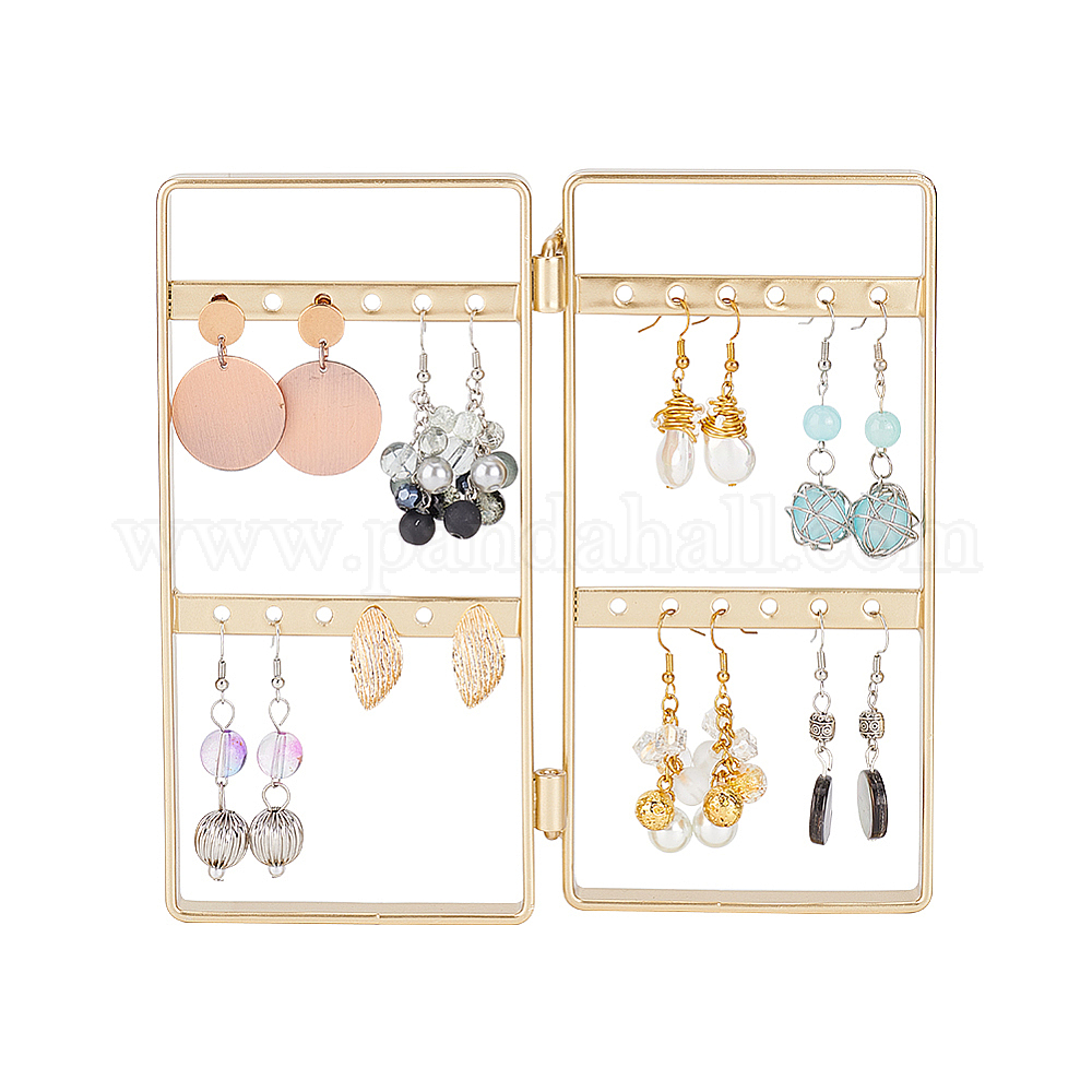Wholesale Iron Earring Display Folding Screen Stands with 2 Folding ...