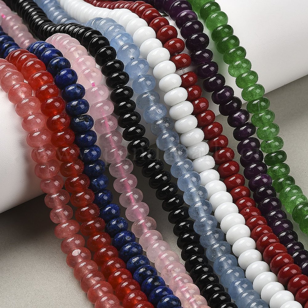 Wholesale Natural White Jade Bead Strands - Pandahall.com