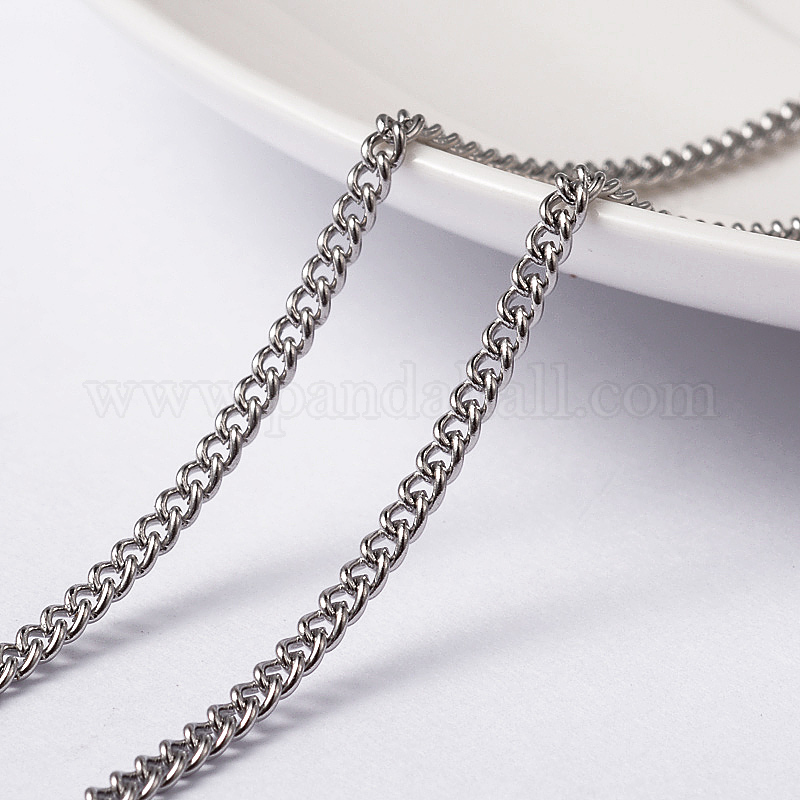 Wholesale Tarnish Resistant 304 Stainless Steel Twisted Chains Curb ...