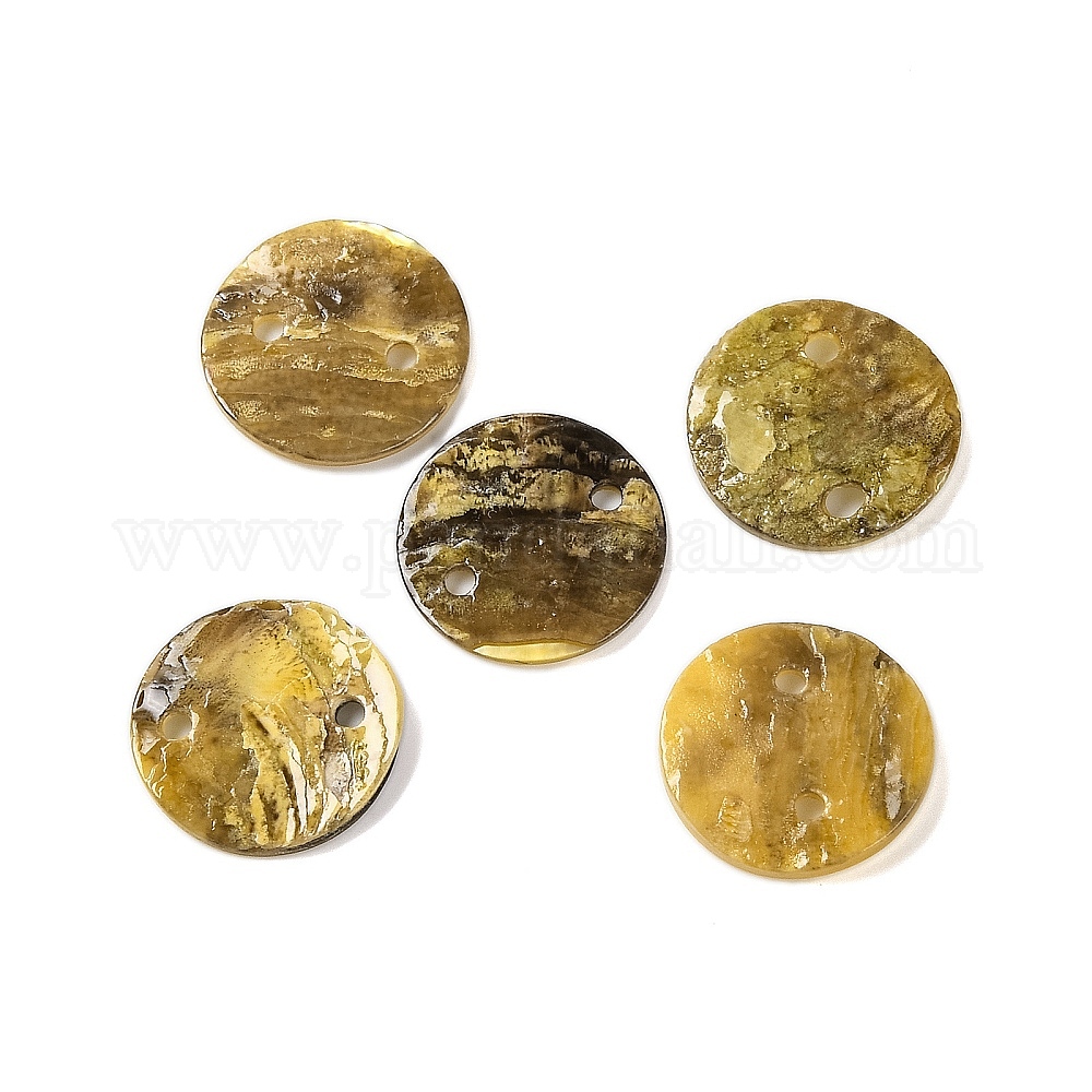 Wholesale Spray Painted Natural Akoya Shell Connector Charms ...