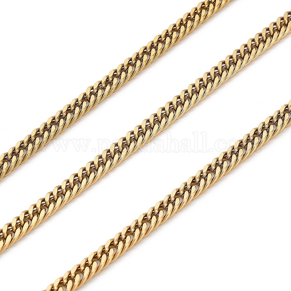 Wholesale 316 Surgical Stainless Steel Cuban Link Chains - Pandahall.com