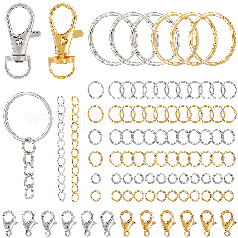 Wholesale DIY Keychain Making Finding Kits - Pandahall.com