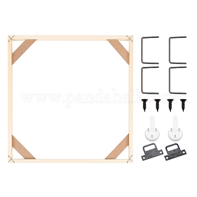 Wholesale DIY Solid Wood Canvas Frame Kit Pandahall