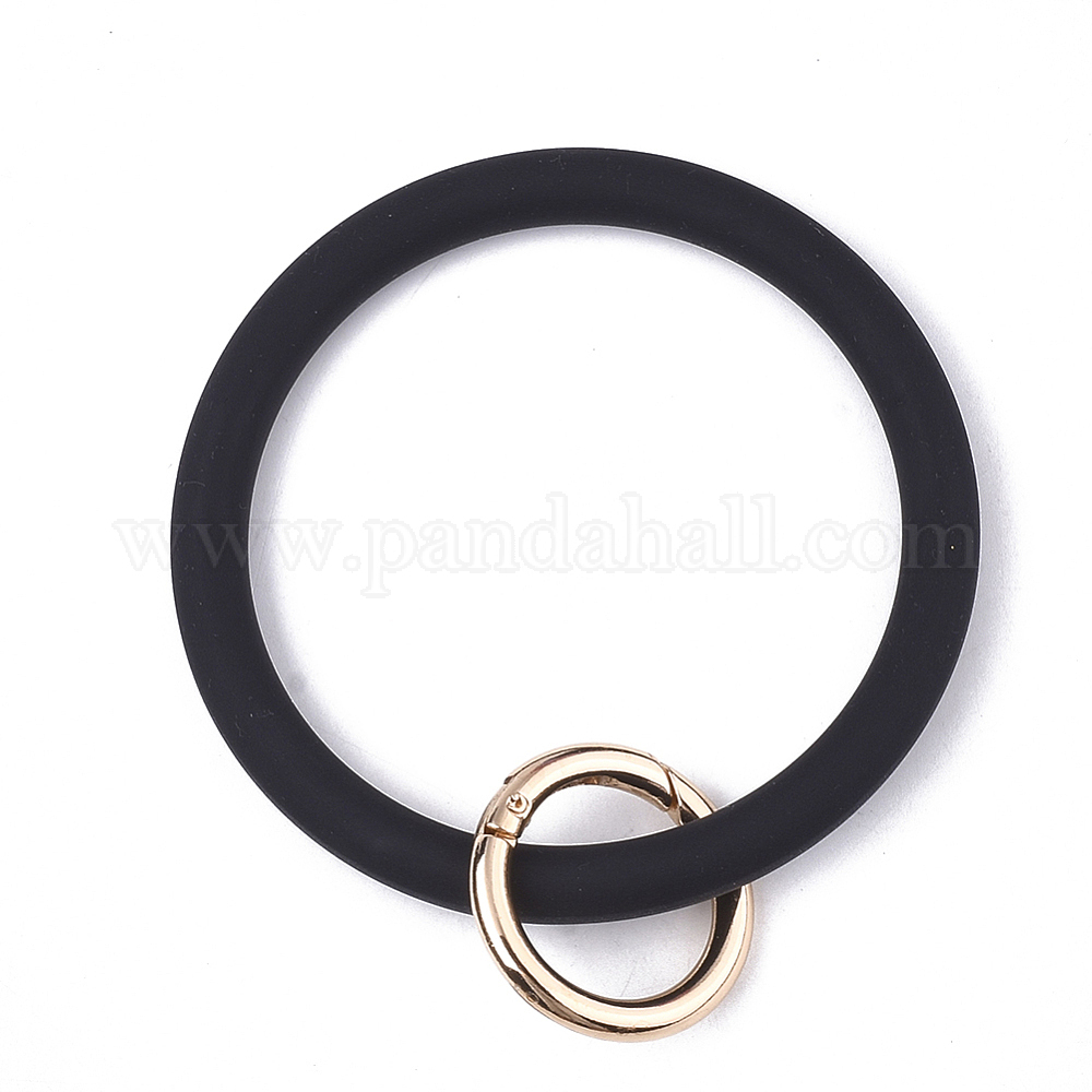 Wholesale Silicone Bangle Keychains - Pandahall.com