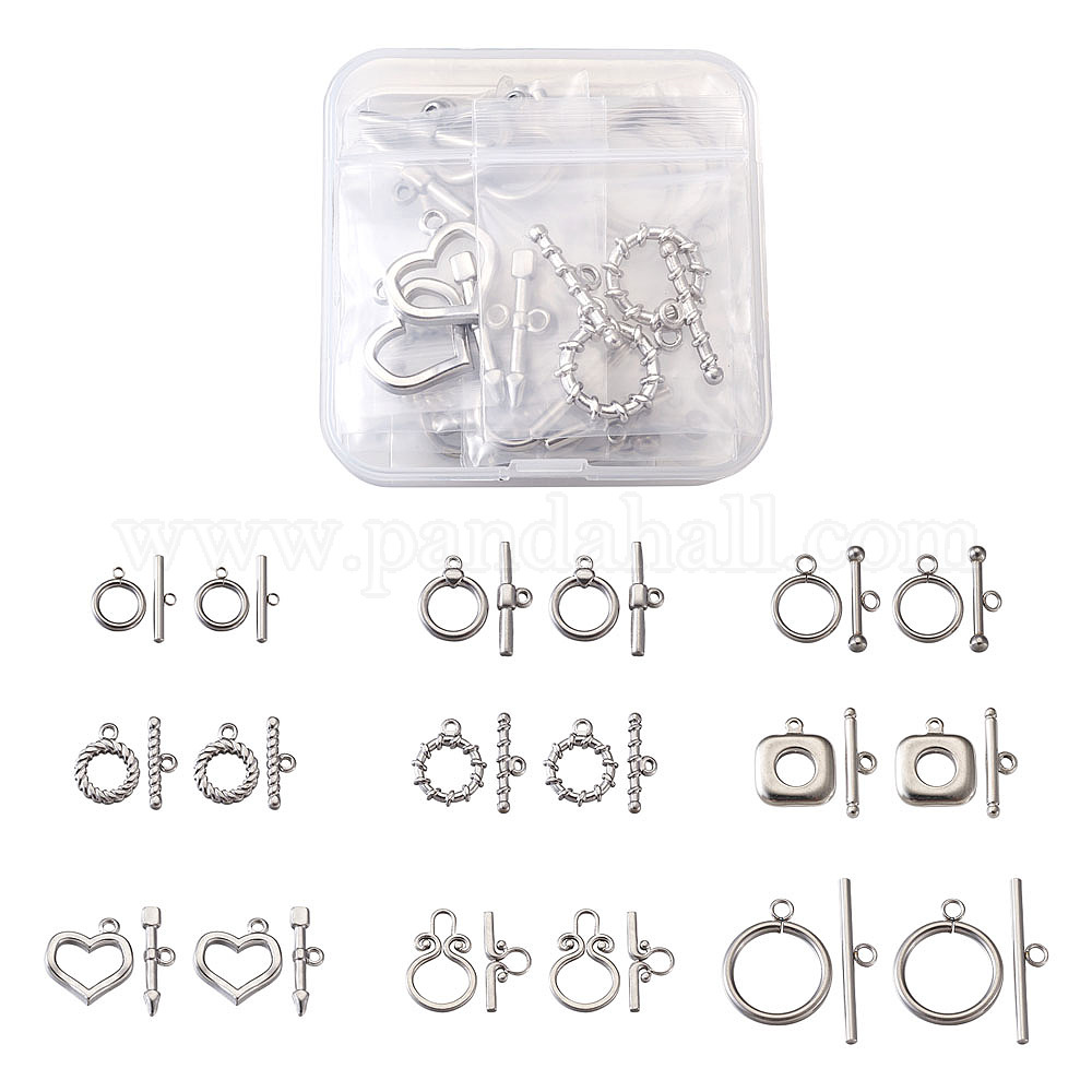Wholesale 304 Stainless Steel Toggle Clasps - Pandahall.com