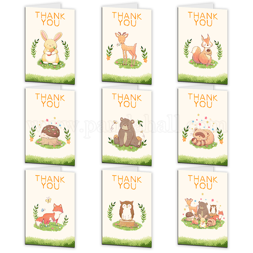 Wholesale Thank You Theme Cards and Paper Envelopes - Pandahall.com