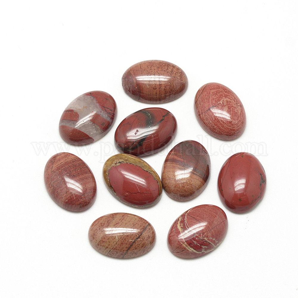 Wholesale Natural Red Jasper Cabochons - Pandahall.com
