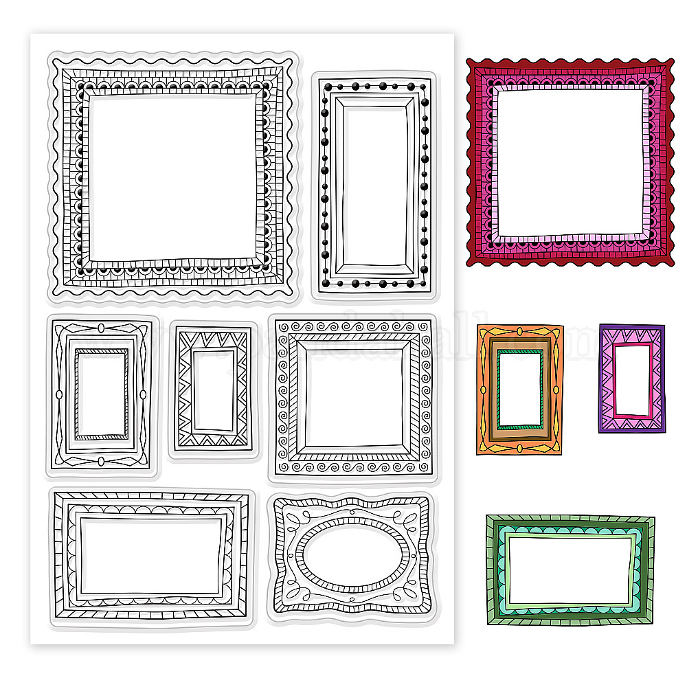 Wholesale PandaHall Frame Journal Stamps - Pandahall.com