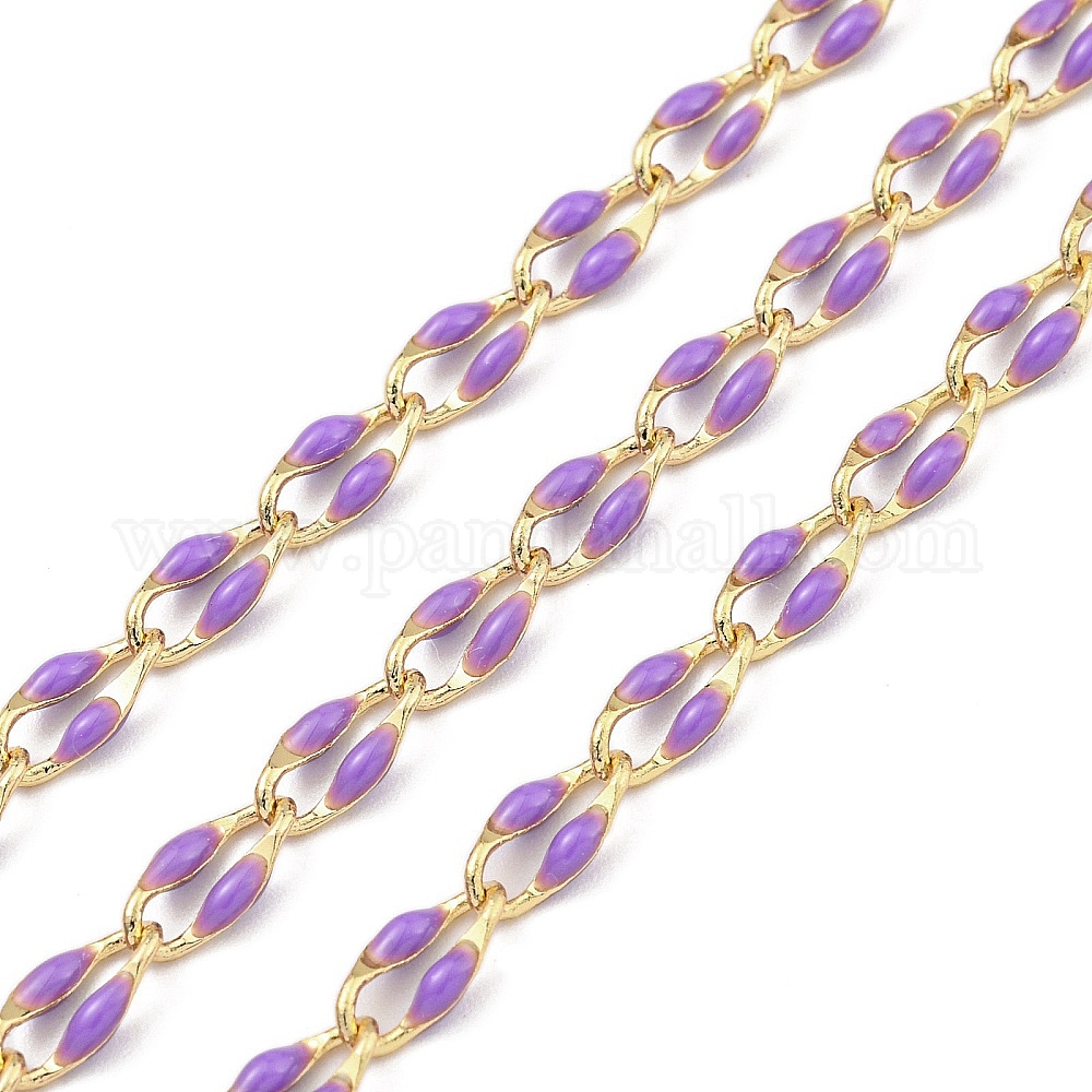 Wholesale Ion Plating(IP) Brass Chains - Pandahall.com