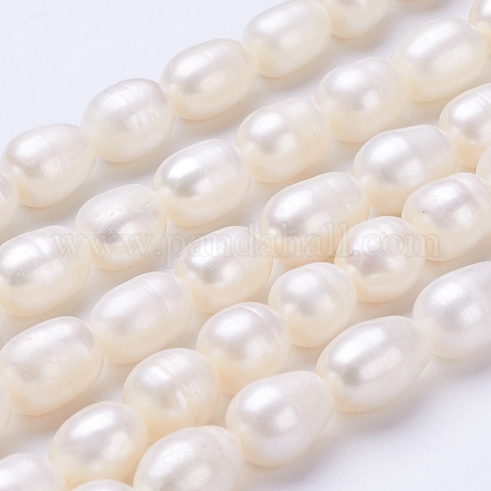 Wholesale Natural Cultured Freshwater Pearl Beads Strands - Pandahall.com