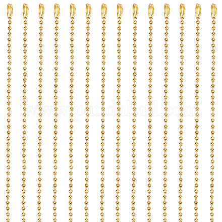 Wholesale 30Pcs Iron Ball Chain Necklace Making - Pandahall.com