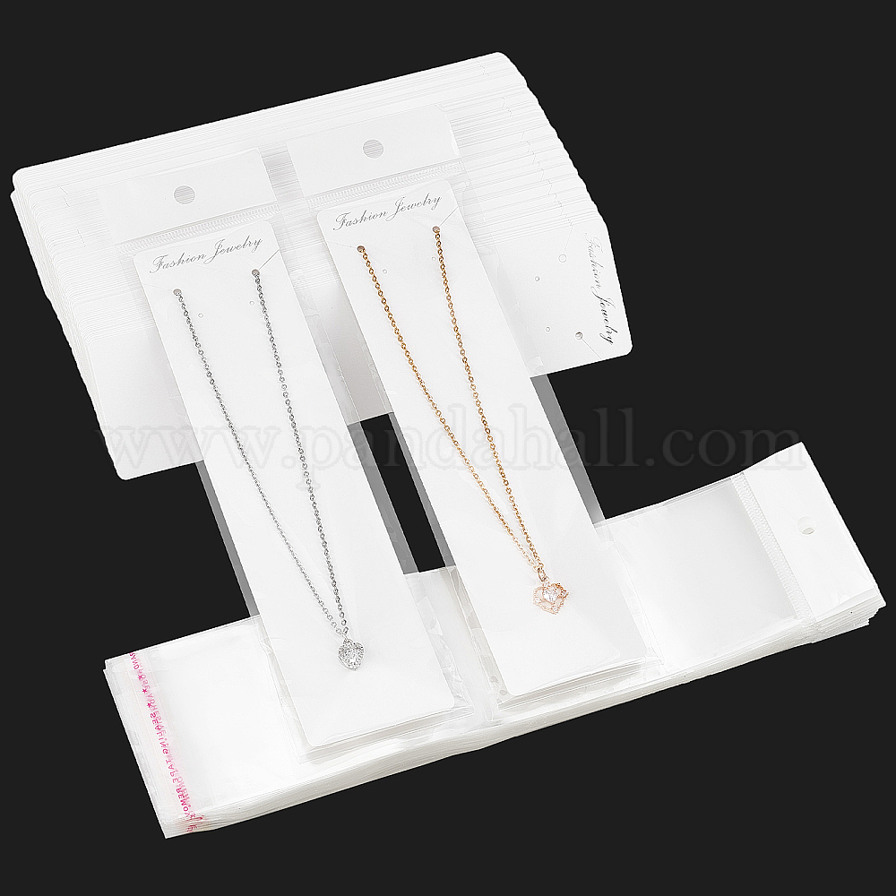 Wholesale Rectangle Necklace Display Sets Cardboard Paper Cards ...