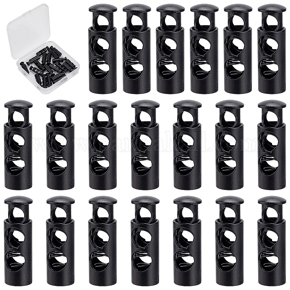 Wholesale 20Pcs Alloy Spring Cord Locks - Pandahall.com