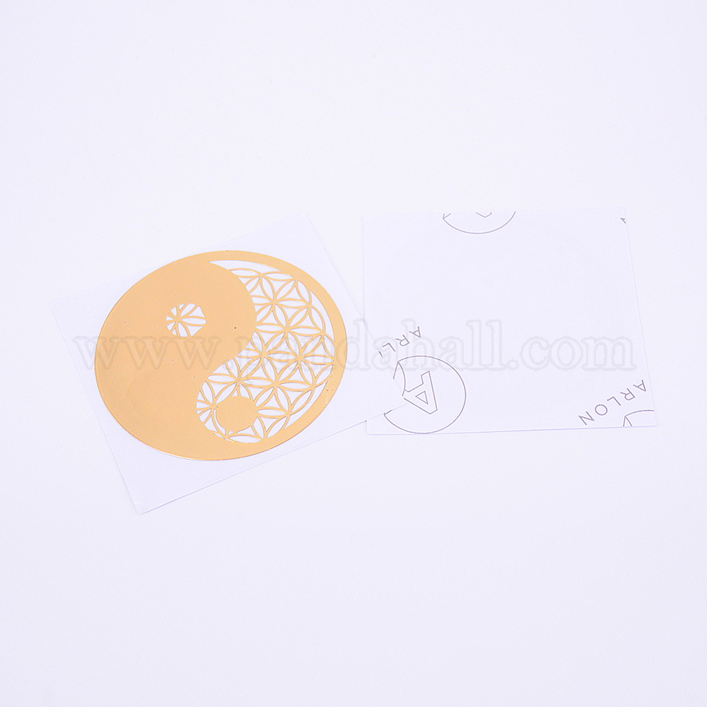 Wholesale Self Adhesive Brass Stickers - Pandahall.com
