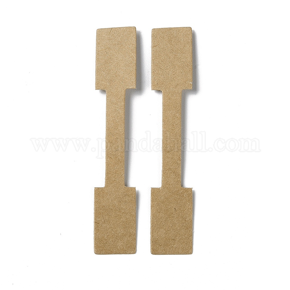 Wholesale Folding Blank Kraft Paper Jewelry Price Tags - Pandahall.com