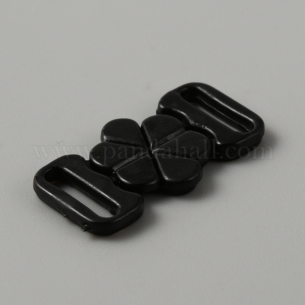 Wholesale Plastic Bikini Bra Clips Hooks Bra Slide Buckles - Pandahall.com