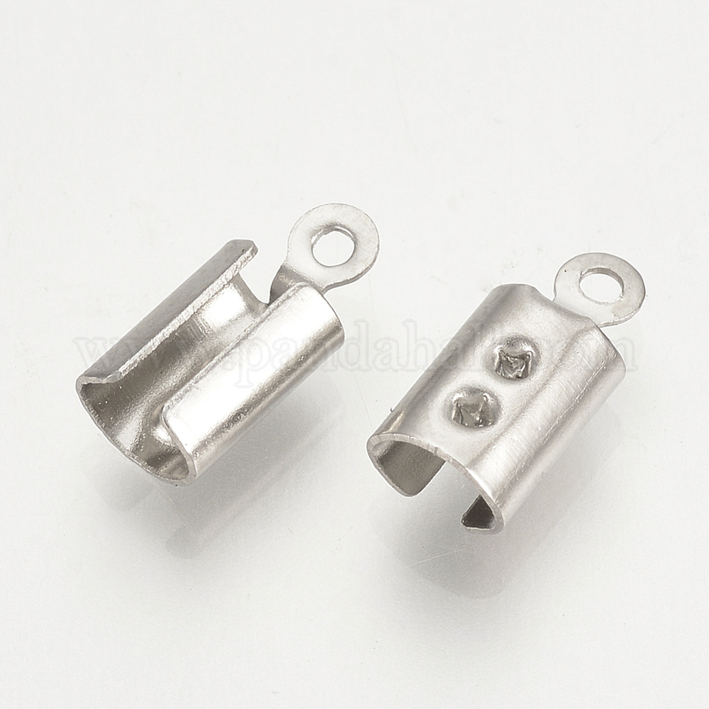 Wholesale Tarnish Resistant 304 Stainless Steel Folding Crimp Ends ...
