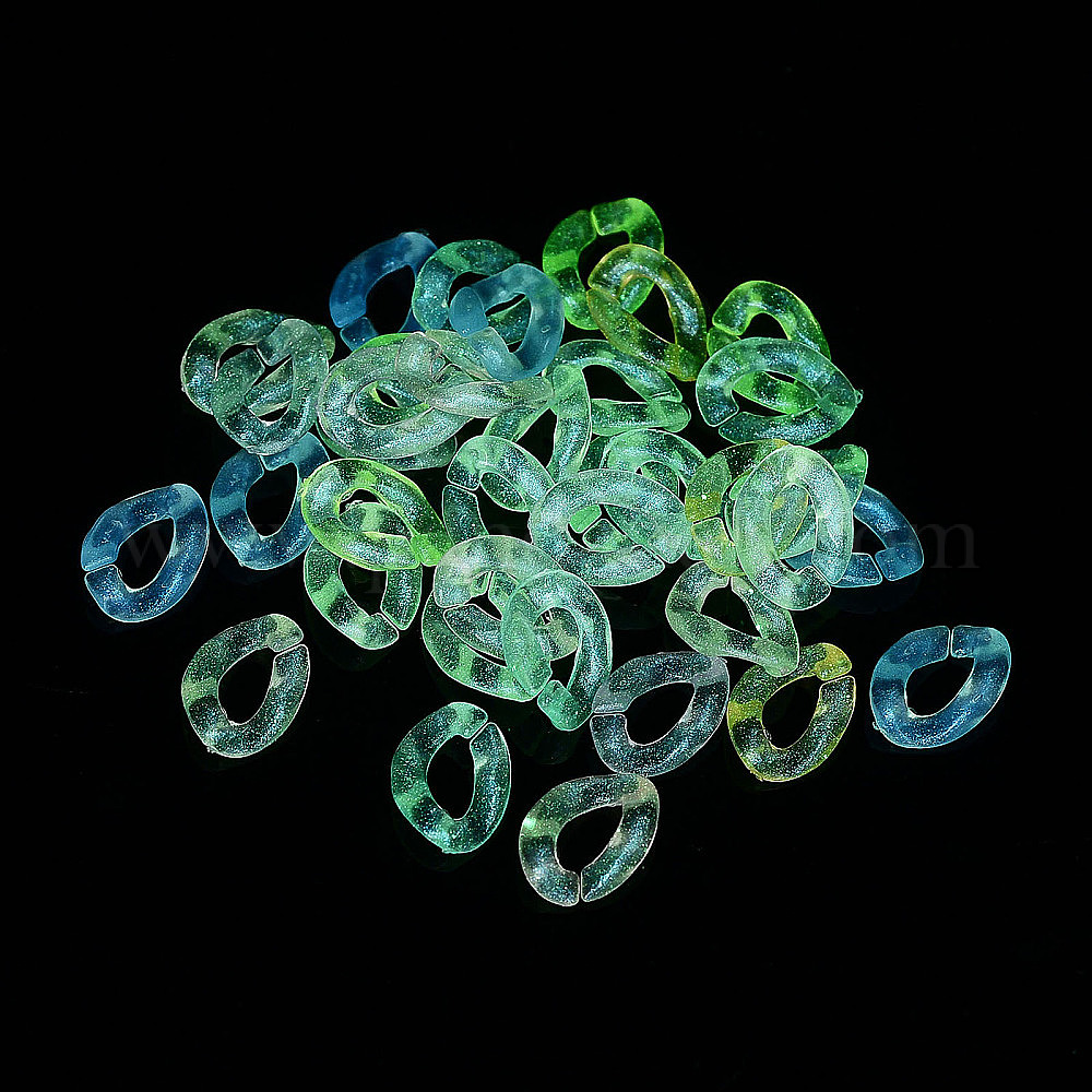 Wholesale Luminous Rainbow Iridescent Plating Transparent Acrylic ...