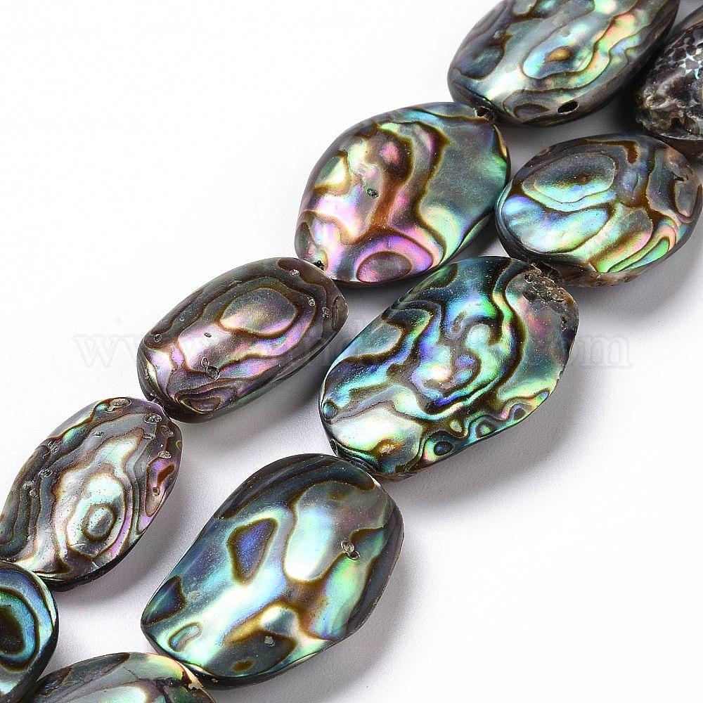 Wholesale Natural Abalone Shell/Paua Shell Beads - Pandahall.com