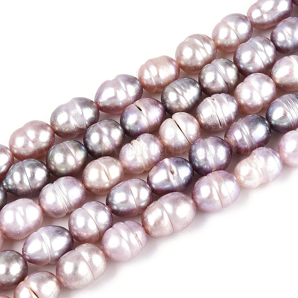 Wholesale Natural Cultured Freshwater Pearl Beads Strands - Pandahall.com