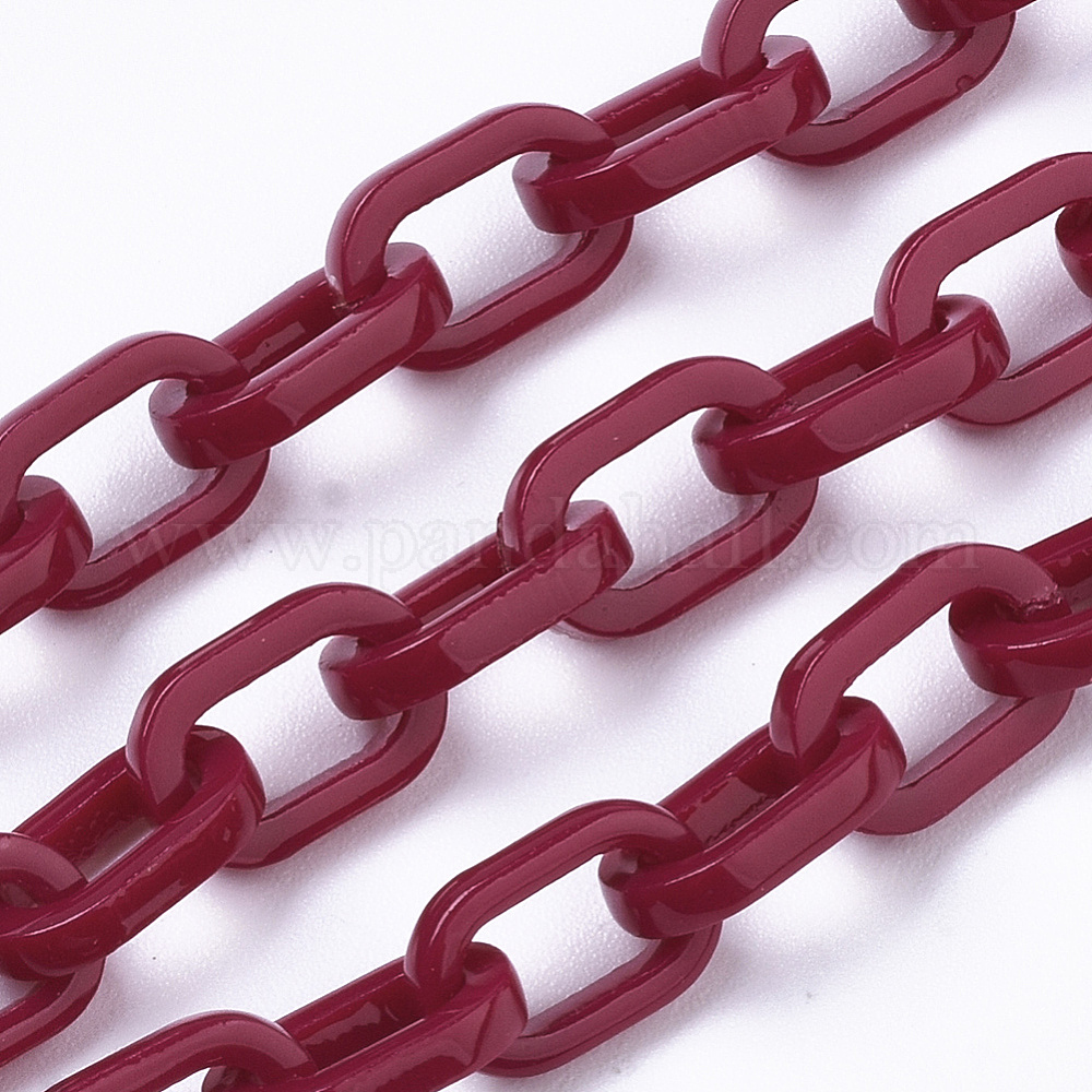 Wholesale Cellulose Acetate(Resin) Cable Chains - Pandahall.com