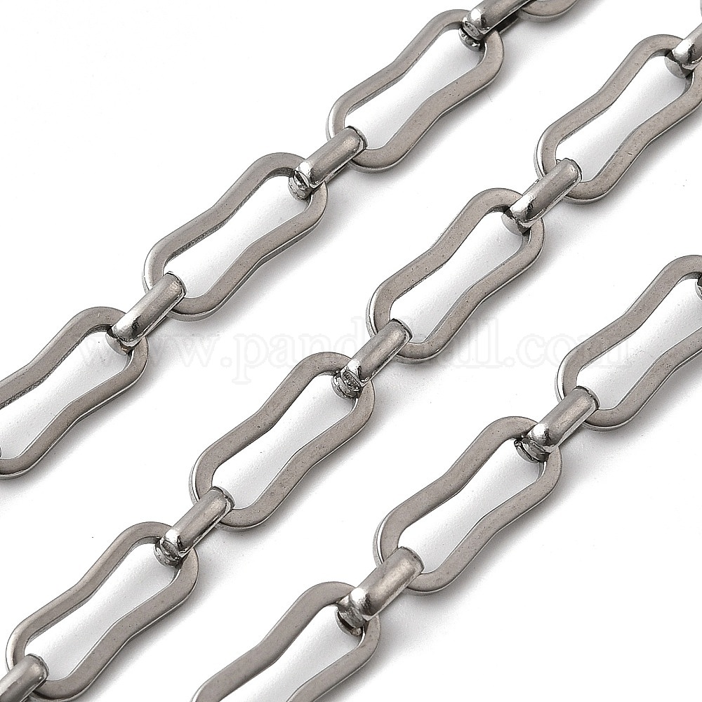 Wholesale 304 Stainless Steel Rectangle Link Chains - Pandahall.com