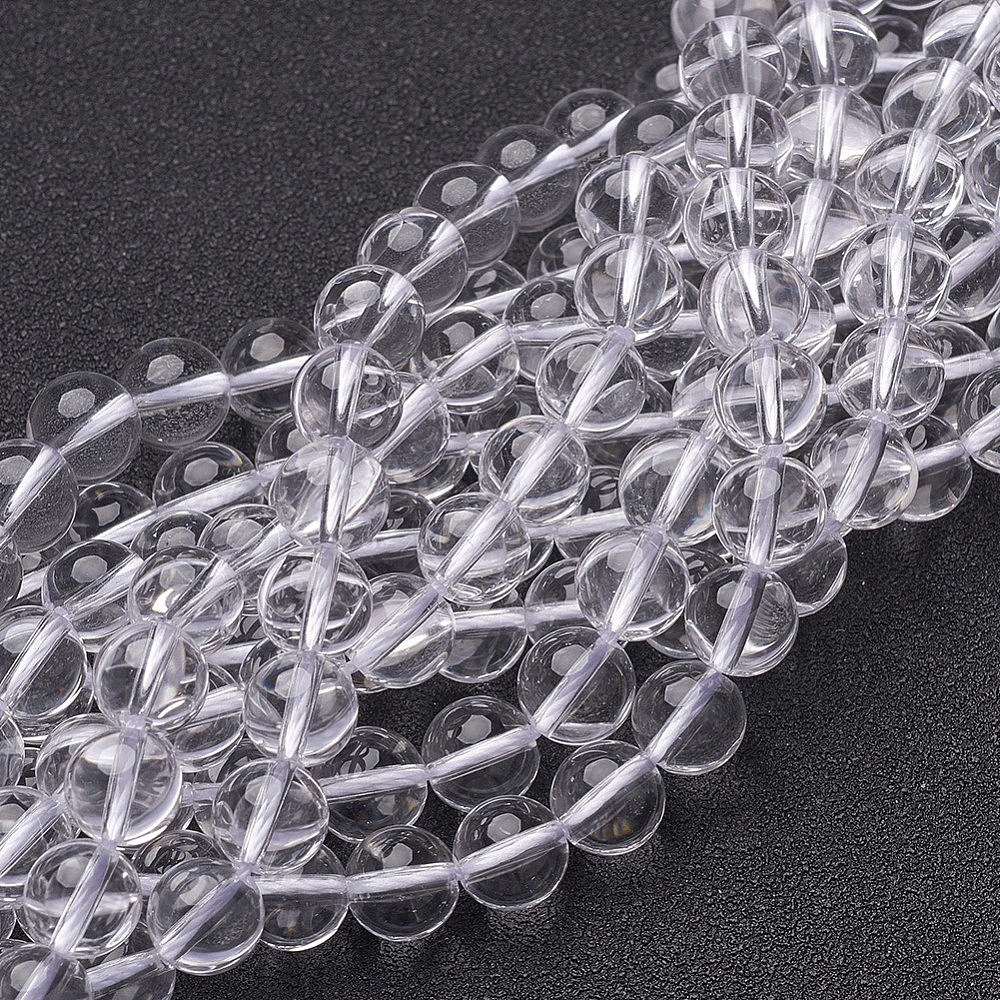 Wholesale Natural Grade AB Quartz Crystal Beads Strands - Pandahall.com