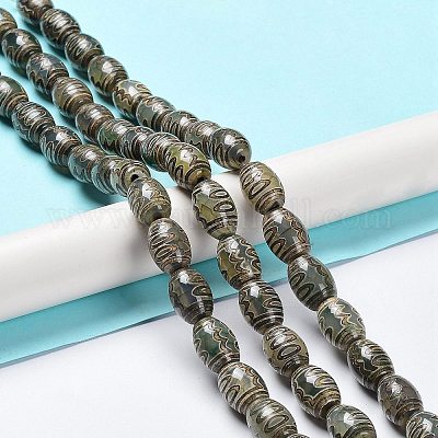 Wholesale Tibetan Style dZi Beads Strands - Pandahall.com
