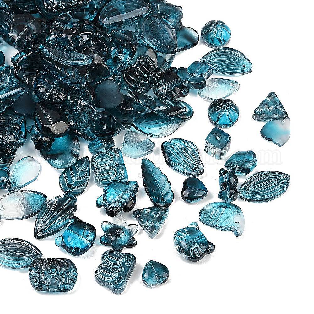 Wholesale Gradient Color Transparent Glass Beads - Pandahall.com