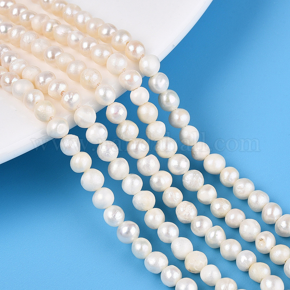 Wholesale Natural Cultured Freshwater Pearl Beads Strands - Pandahall.com
