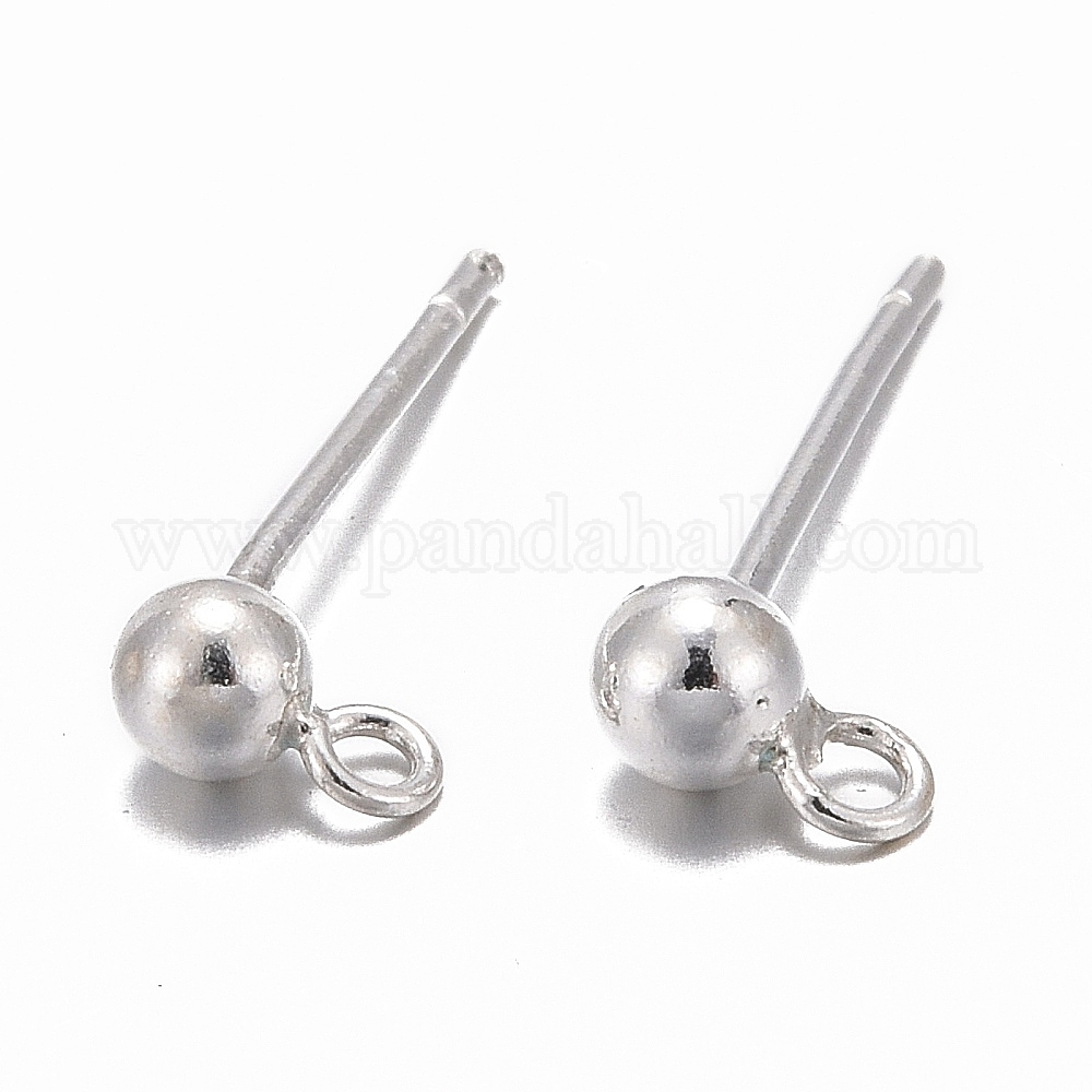 Wholesale 925 Sterling Silver Ear Stud Findings - Pandahall.com