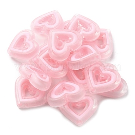 Find acrylic heart beads on Pandahall.com
