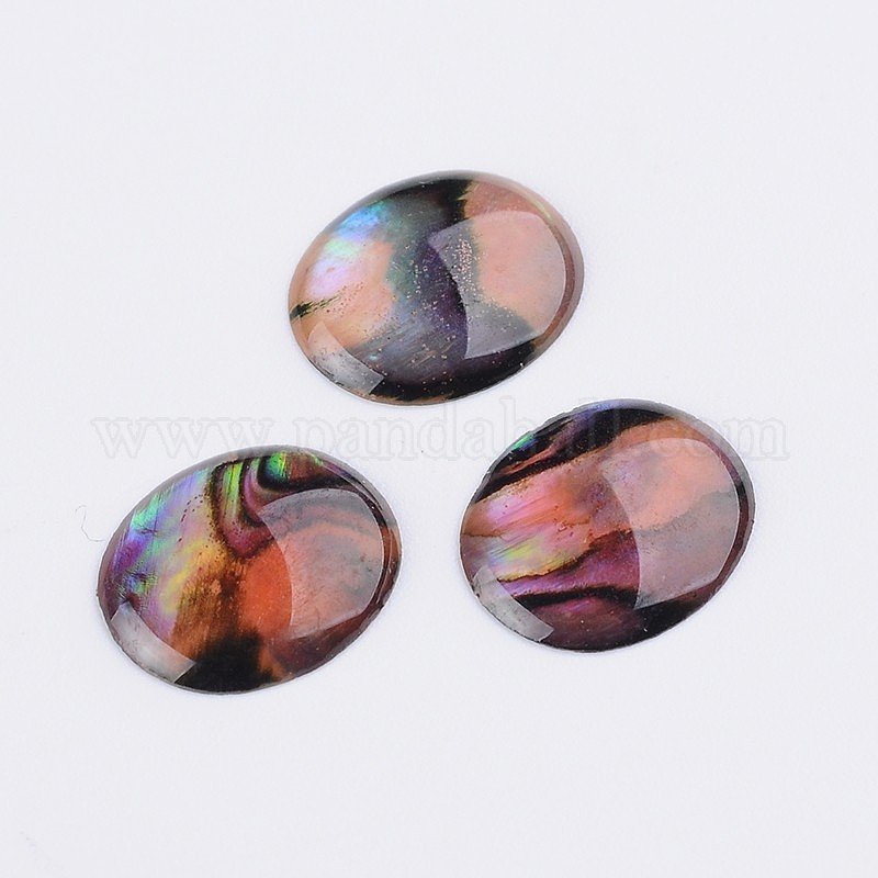 Wholesale Oval Abalone Shell/Paua Shell Cabochons - Pandahall.com