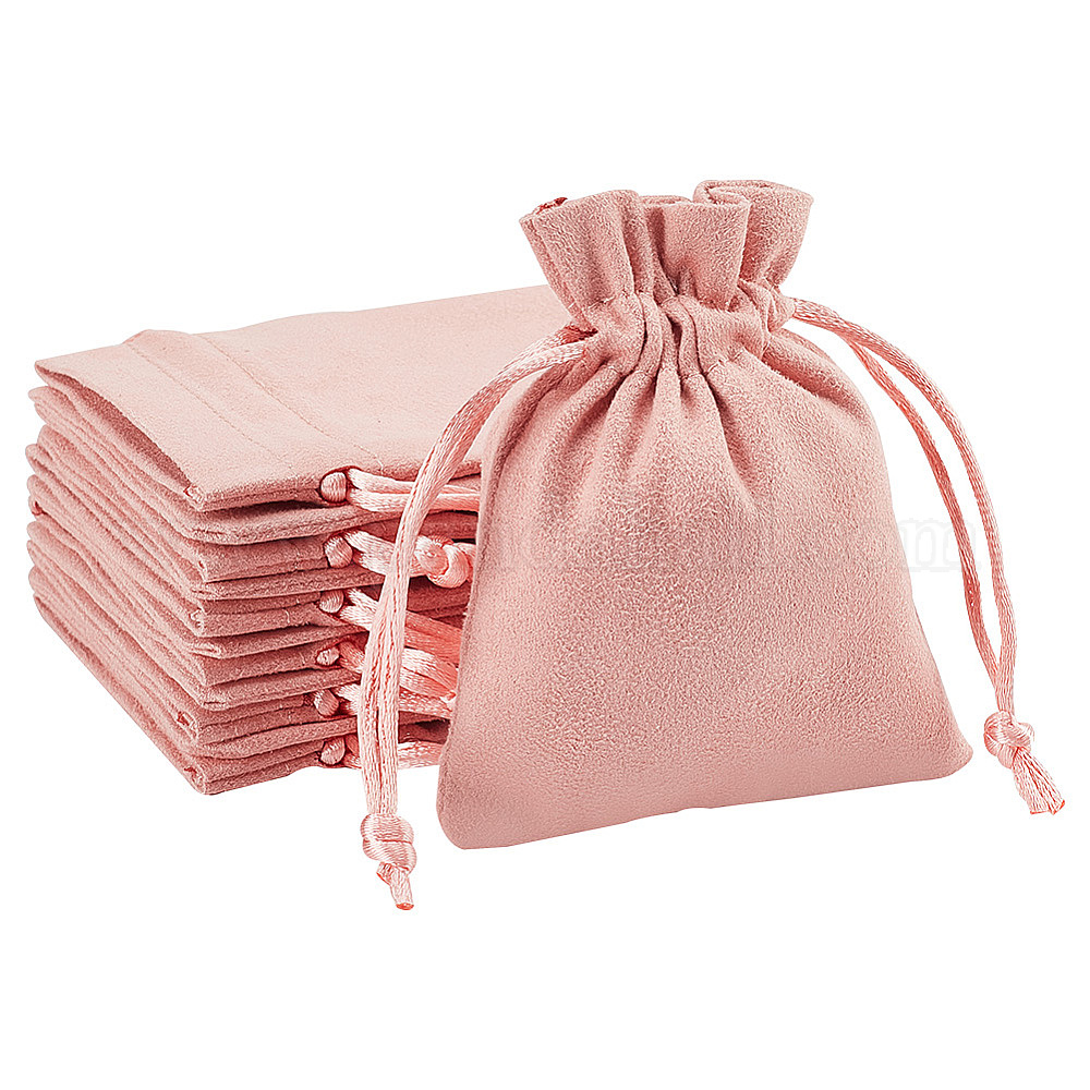 Wholesale 12Pcs Velvet Cloth Drawstring Bags - Pandahall.com