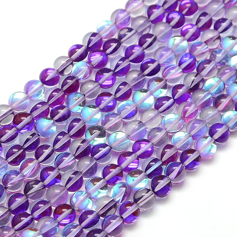 Wholesale Synthetic Moonstone Beads Strands - Pandahall.com