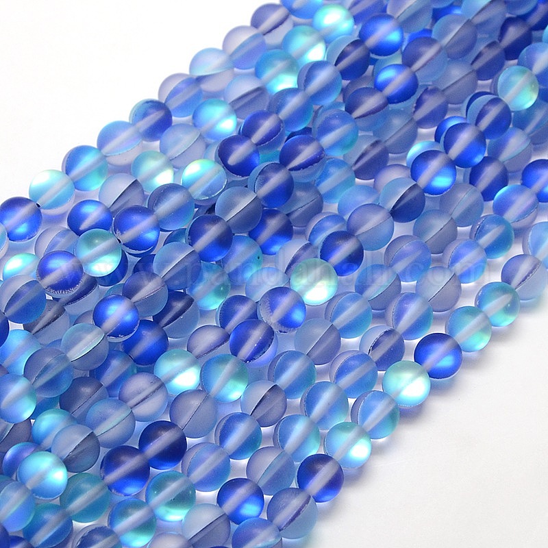 Wholesale Synthetic Moonstone Beads Strands - Pandahall.com