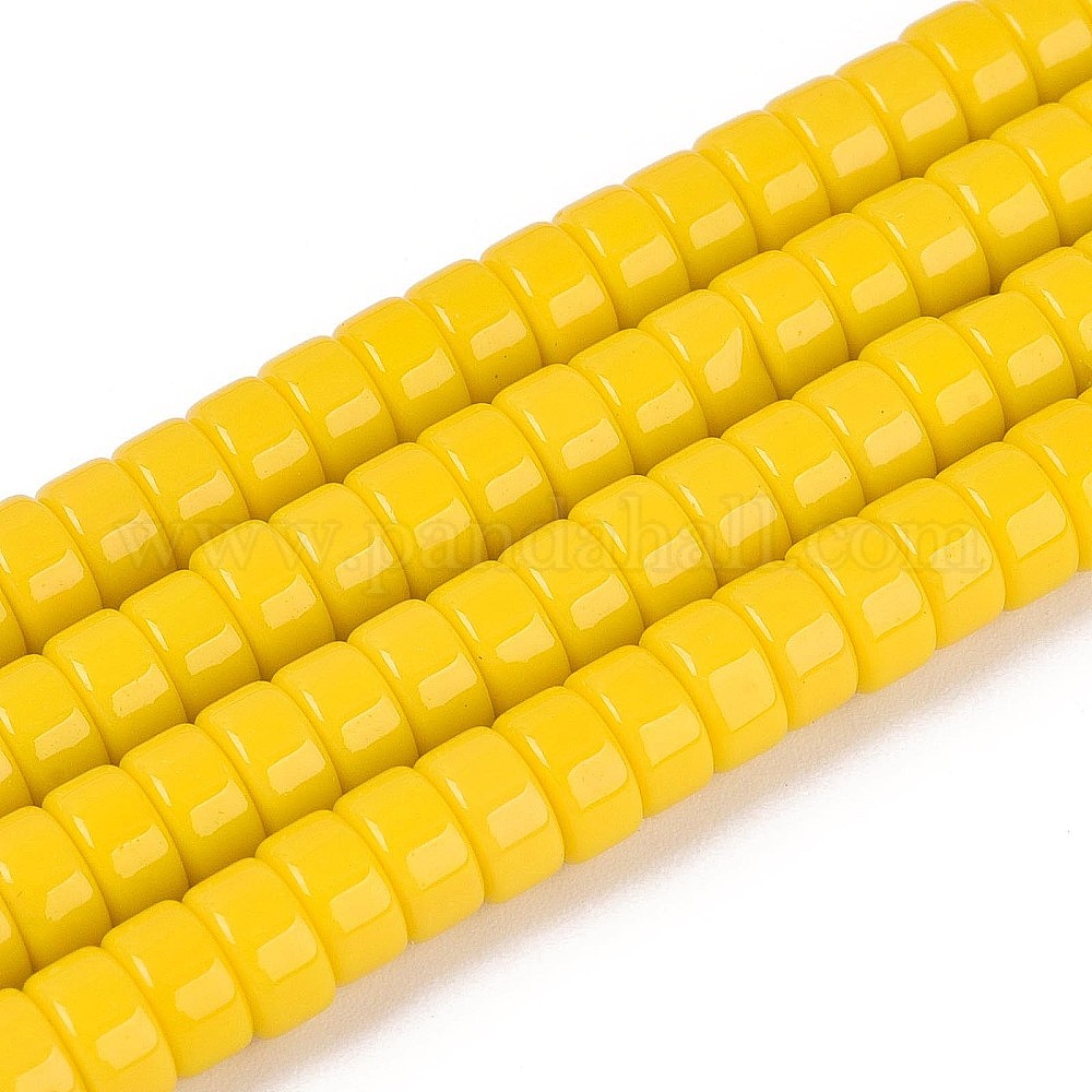 Wholesale Opaque Solid Color Glass Beads Strands - Pandahall.com