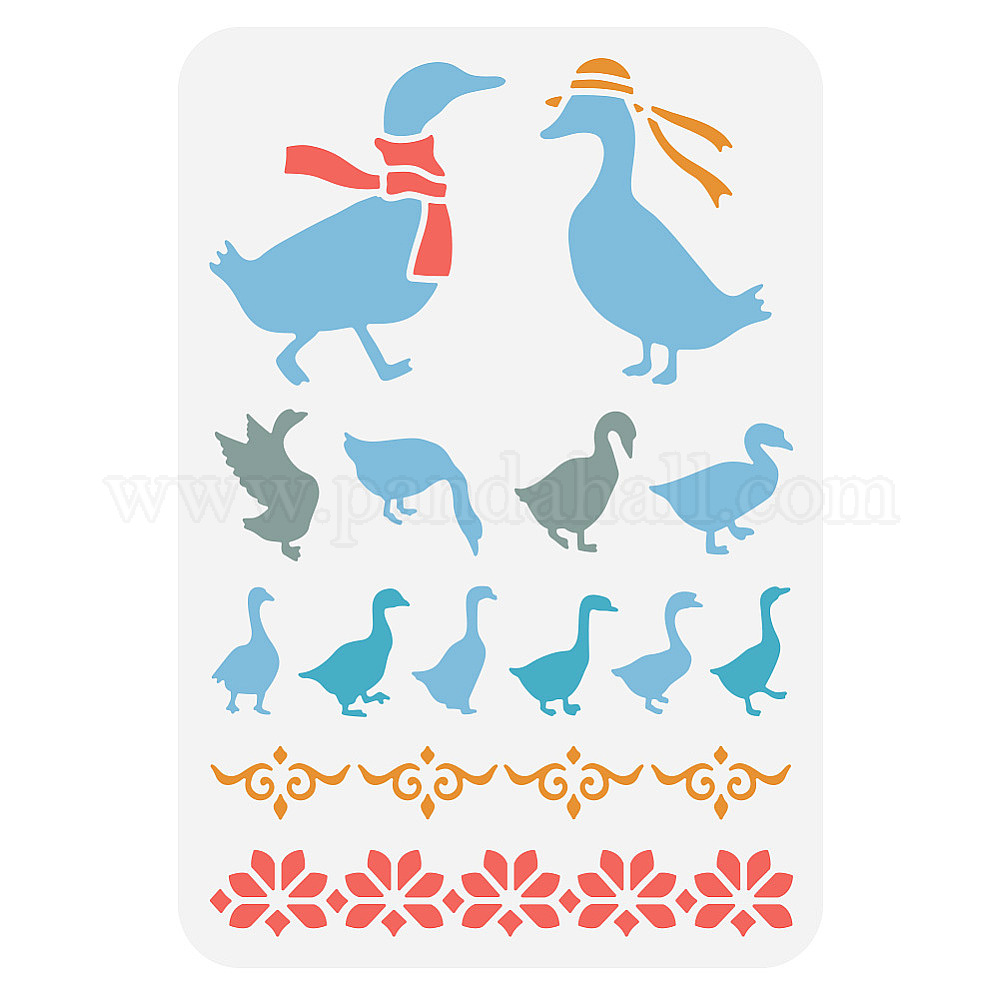 Wholesale Plastic Drawing Painting Stencils Templates - Pandahall.com